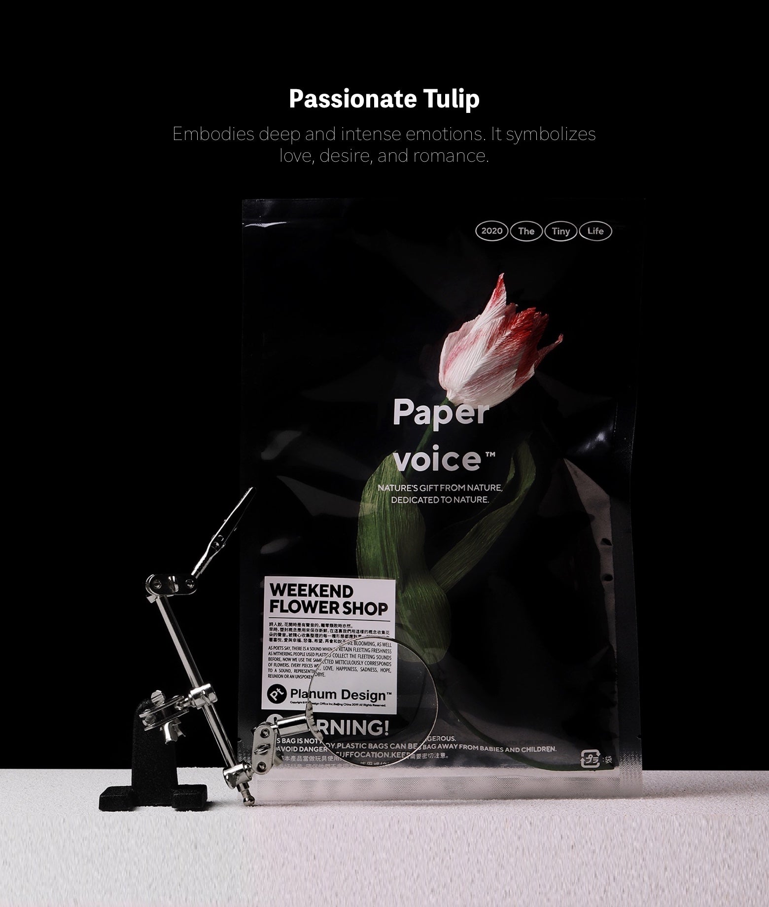 PAPER VOICE portable paper flowers | Oriental Design & Gift