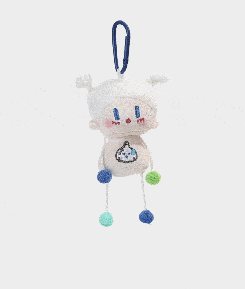 Cotton Doll Bag Charm | Oriental Design & Gift