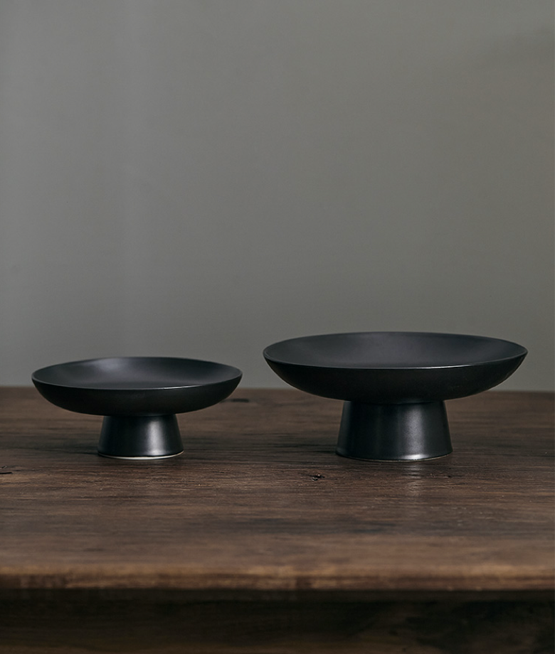 High foot plate (black) | Oriental Design & Gift